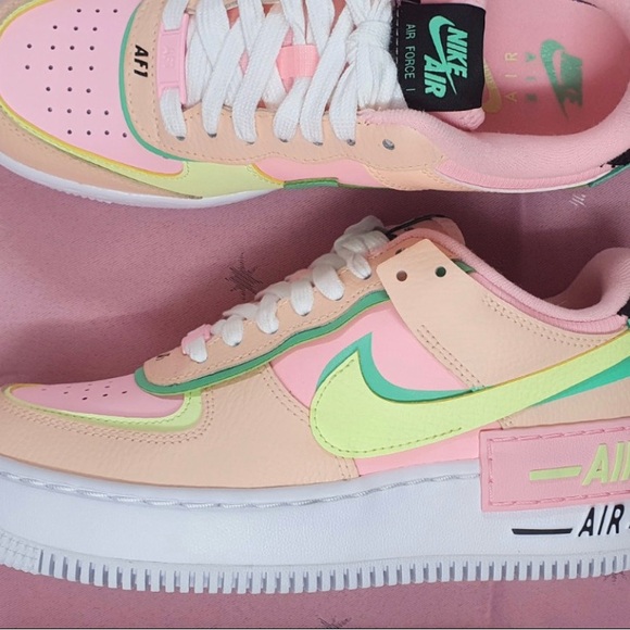 Nike | Shoes | Nike Air Force Pastel Sneakers | Poshmark
